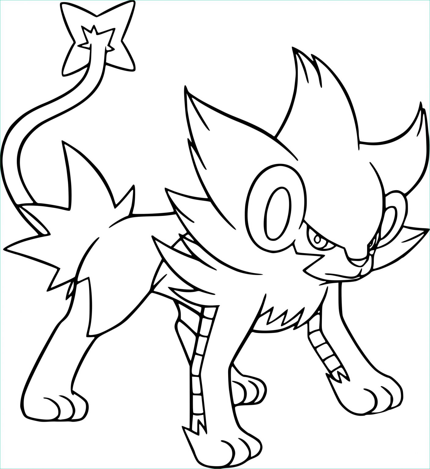 Coloriage A Imprimer Pokemon Élégant Images Luxray Coloriage Luxray ... Coloriage A Imprimer Pokemon Élégant Images Luxray Coloriage Luxray ...