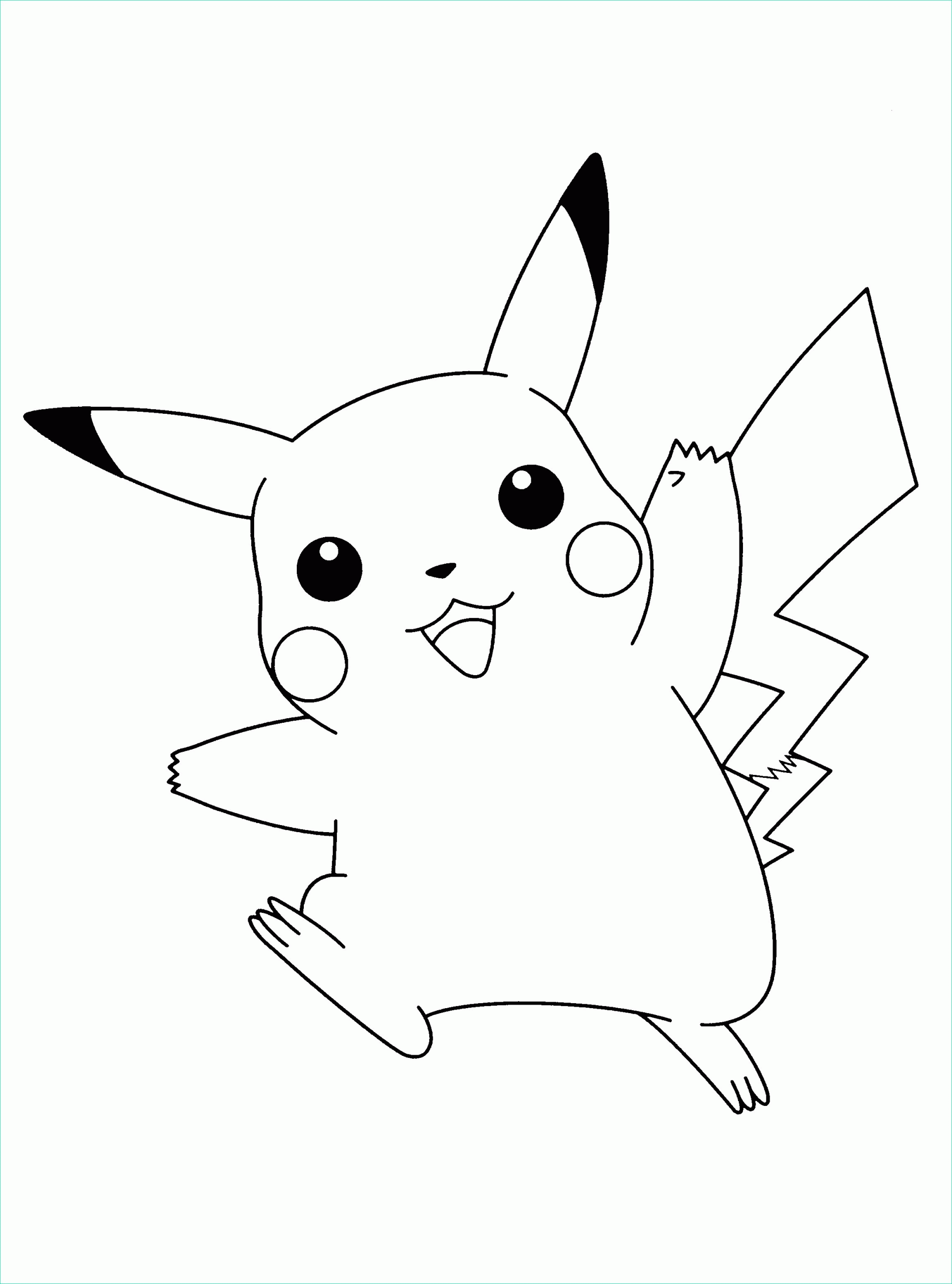 Coloriage Picachu Beau Galerie Coloriage Pikachu Coloriage